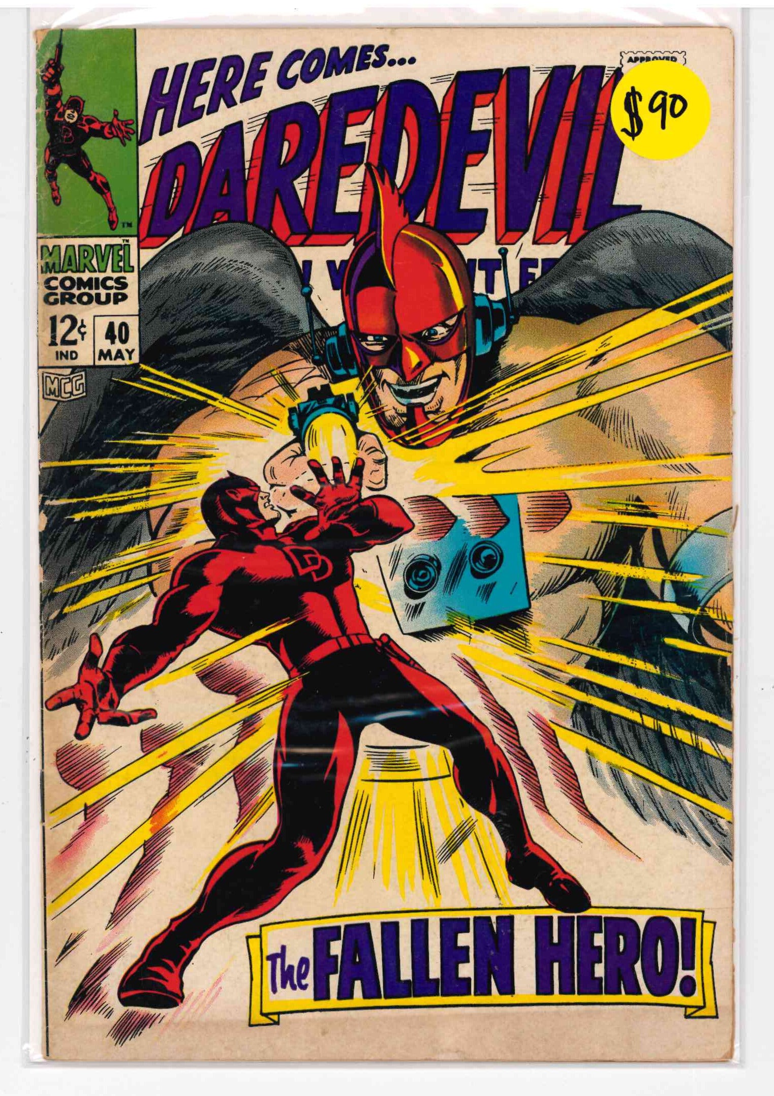 Daredevil #40 (1968) Marvel Comics – MADD Comics!